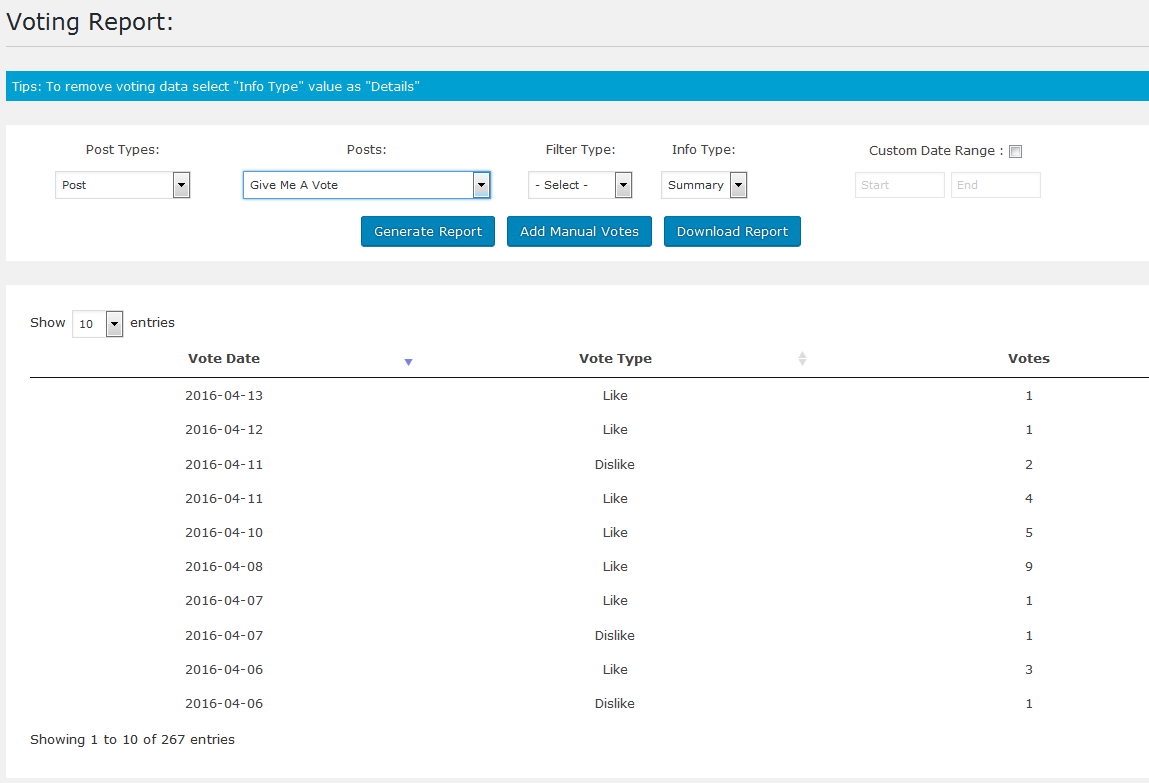 BWL Pro Voting Manager by xenioushk | CodeCanyon